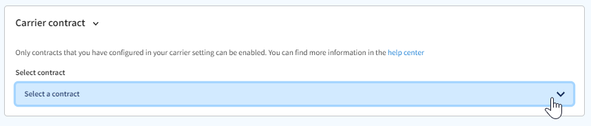 How to add multiple contracts with the same carrier and create labels – Sendcloud Help Center